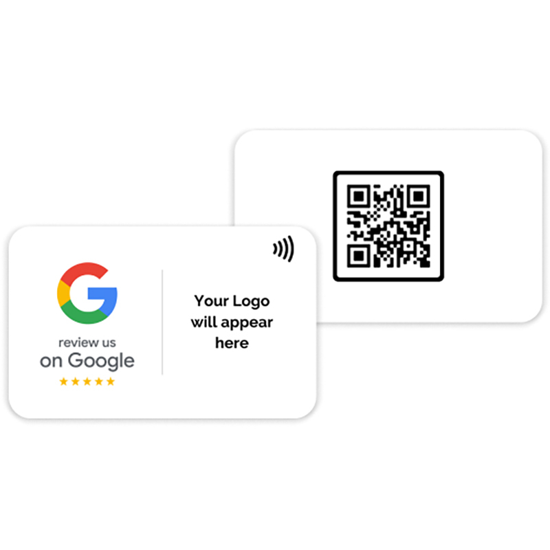 Custom Google Review Card - mTap Digital Business Cards India